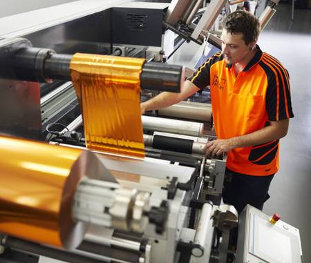 Our Capabilities | Label Finishes & Treatments | The Label Factory